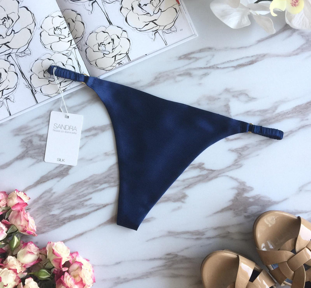 Everyday Silk G-String 1909 | Sandra Silk Australia